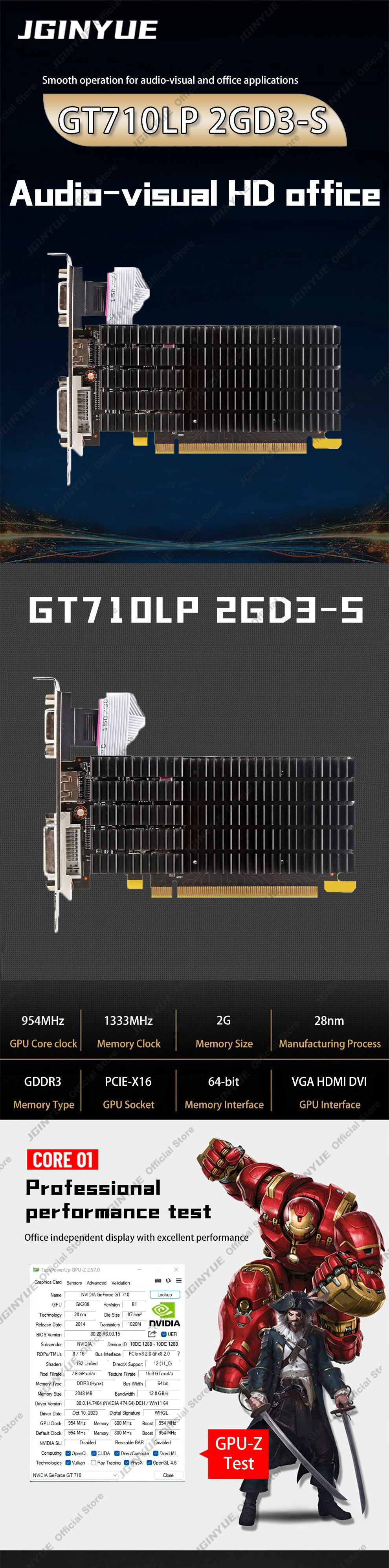 Factory Direct High Quality China Wholesale Gt710 Gpu Graphic Card ...