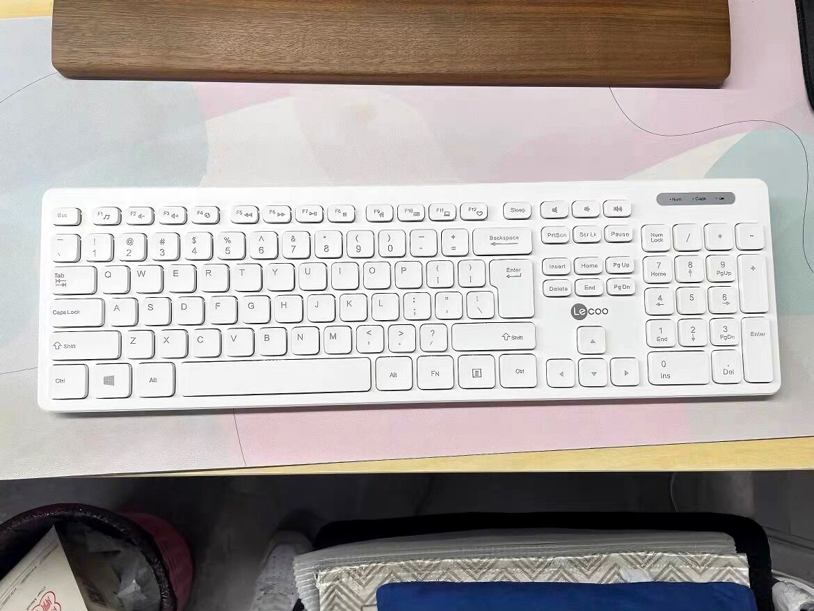 Buy China Wholesale Wireless Office Keyboard Combo,white ,green,black ...