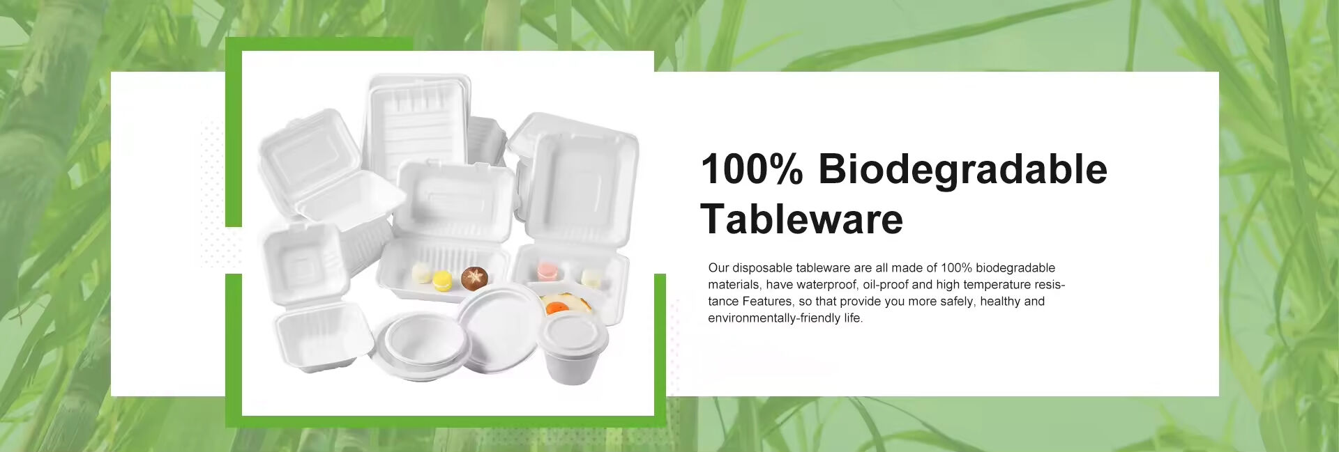 8 Inch White Bagasse Bowl Food Compostable Disposable Heavy Duty ...