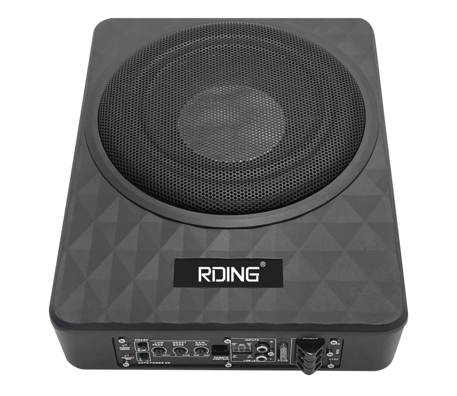 Slim Car Subwoofer Active Powered Subwoofer 10" Size Underseat Bass ...