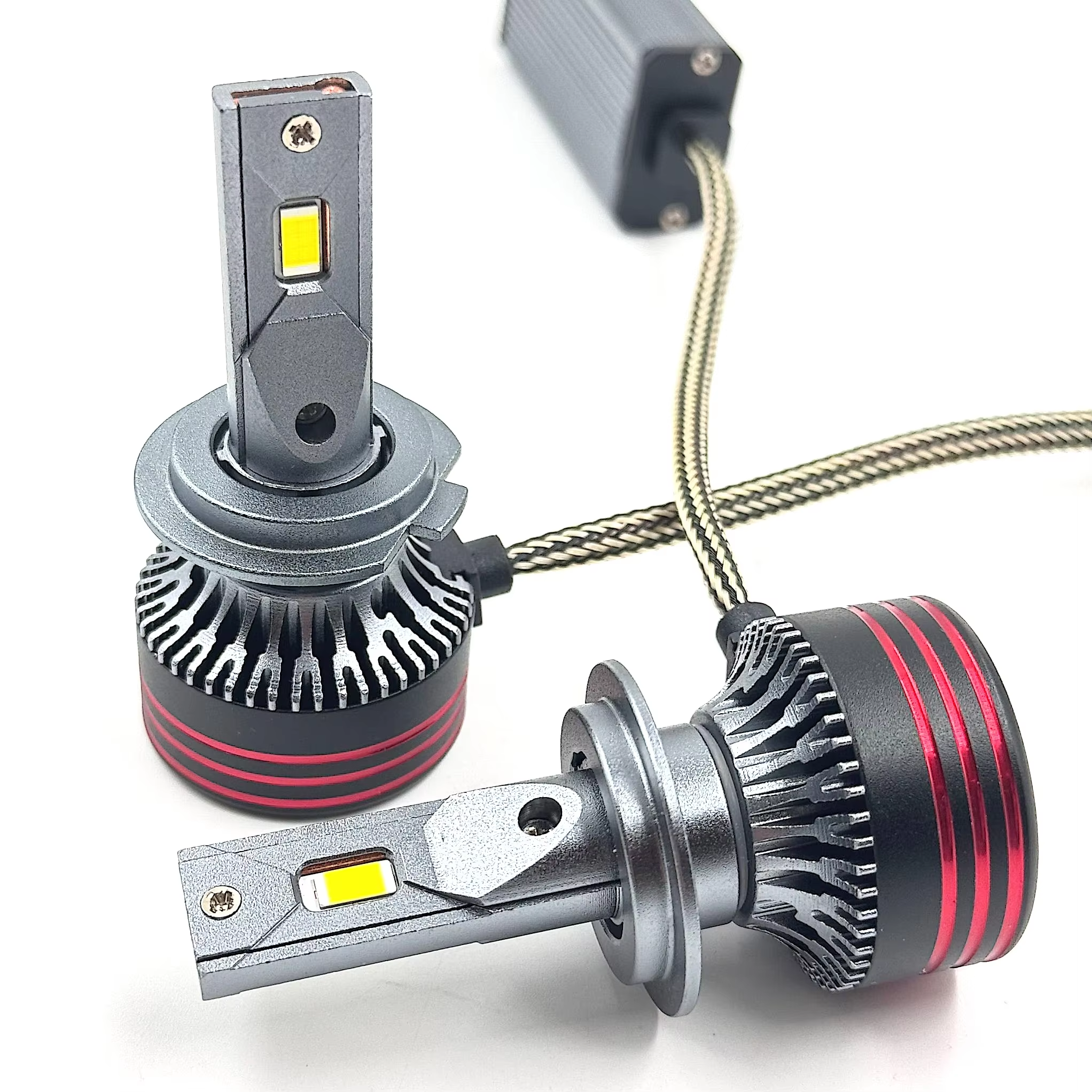 M8 Pro 30000 Lm H4 Led Headlight Bulb For Car 130w Auto Car Lamp Copper ...