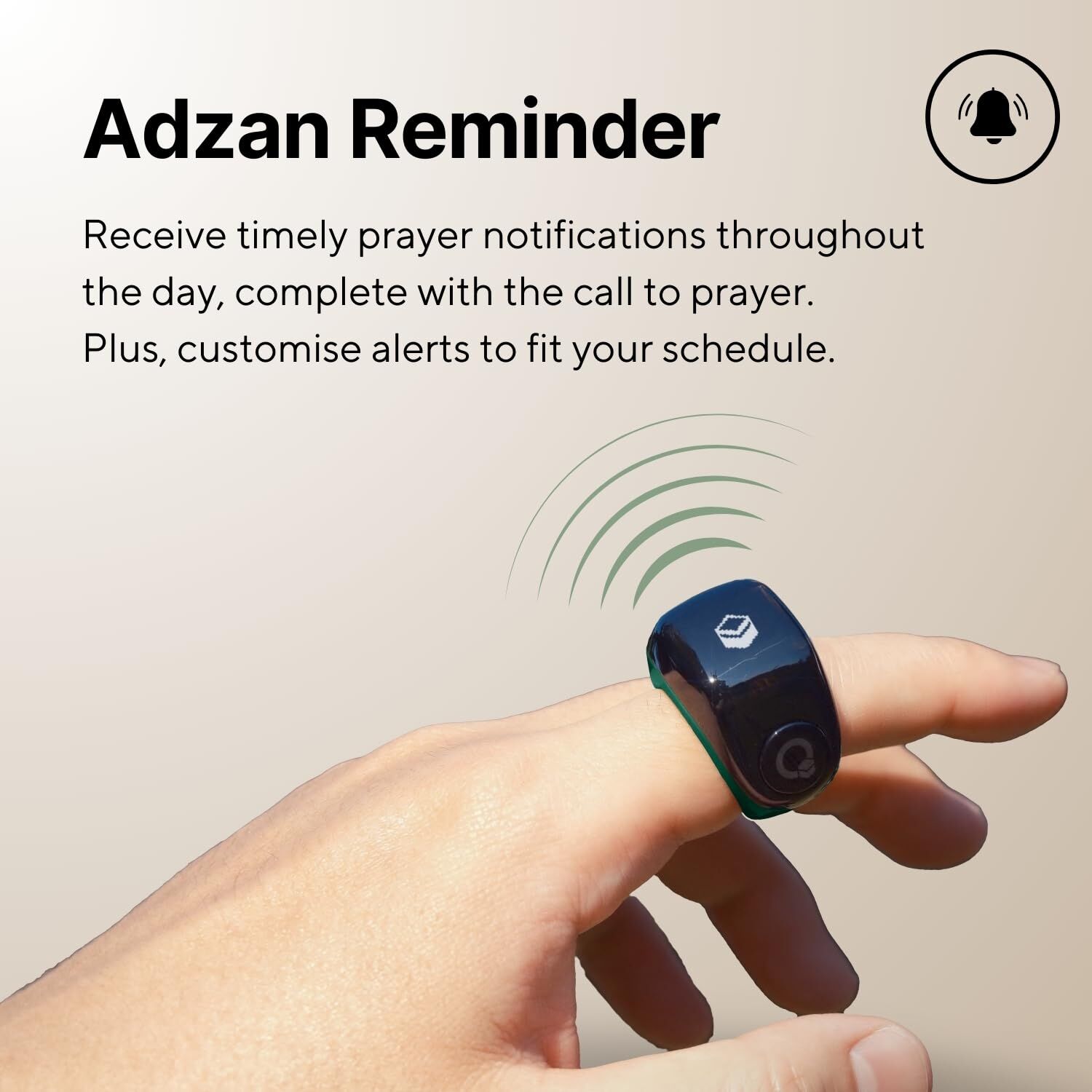 Buy China Wholesale Smart Ring Tasbeeh Muslim Adjustable Size Zikr Ring ...