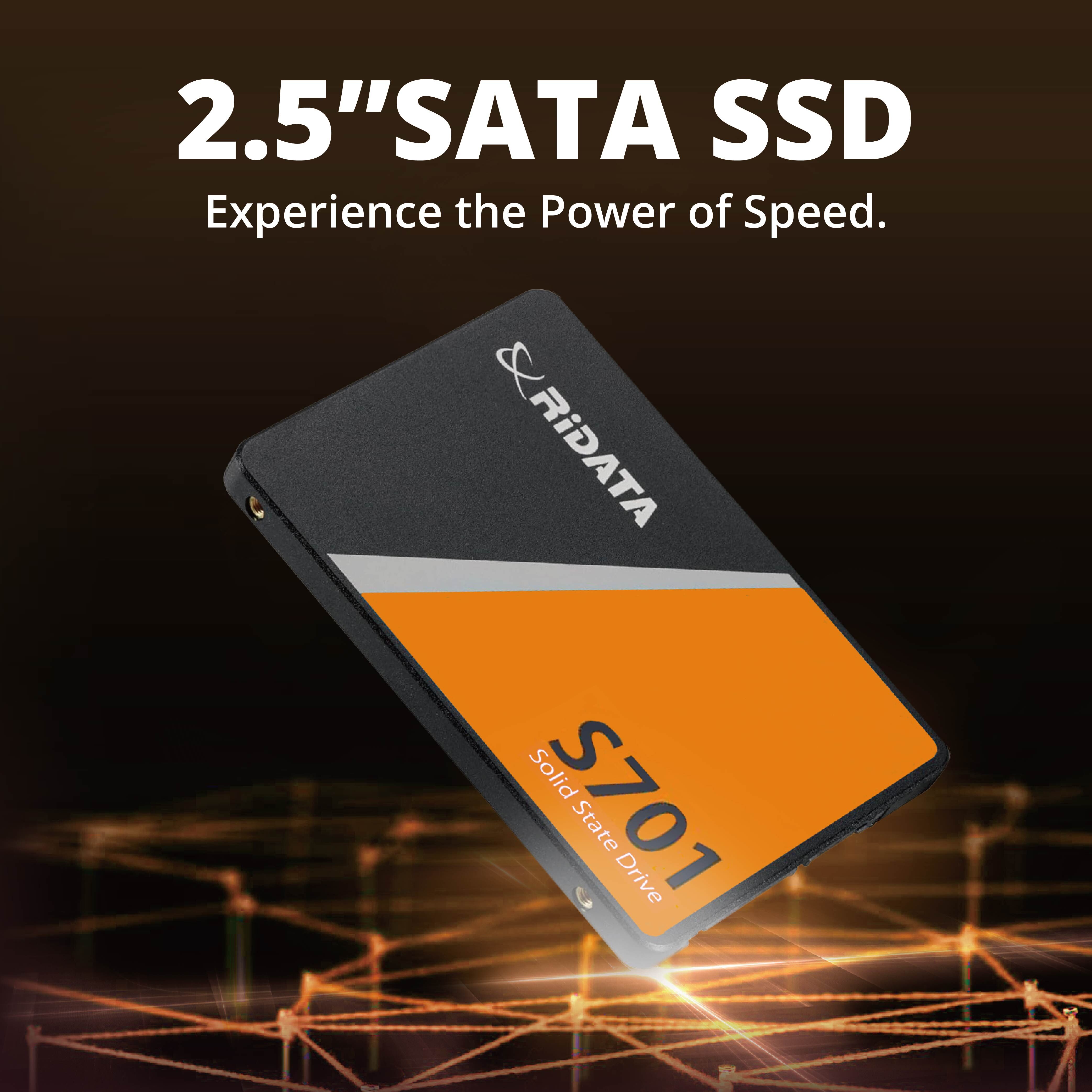 High-performance Ridata S701 Sata Ssd – 2.5" Internal Drive For Home ...