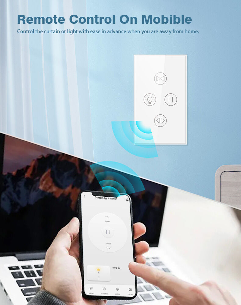 Smart Home Wifi Remote Control Light Switch Electric Roller Shutter ...