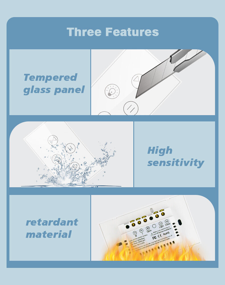 Smart Home Wifi Remote Control Light Switch Electric Roller Shutter ...