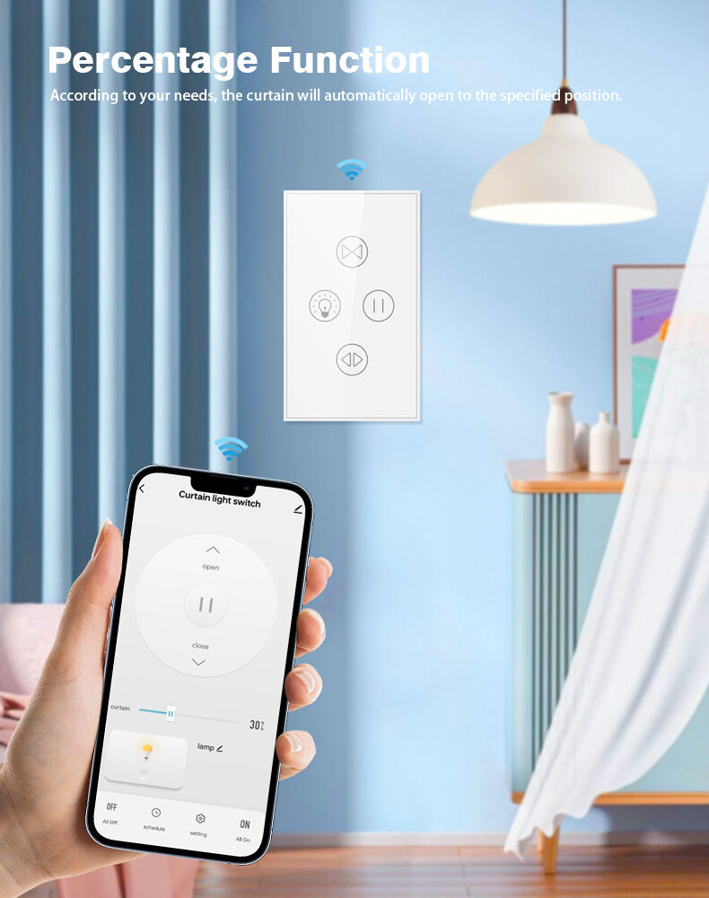 Smart Home Wifi Remote Control Light Switch Electric Roller Shutter ...