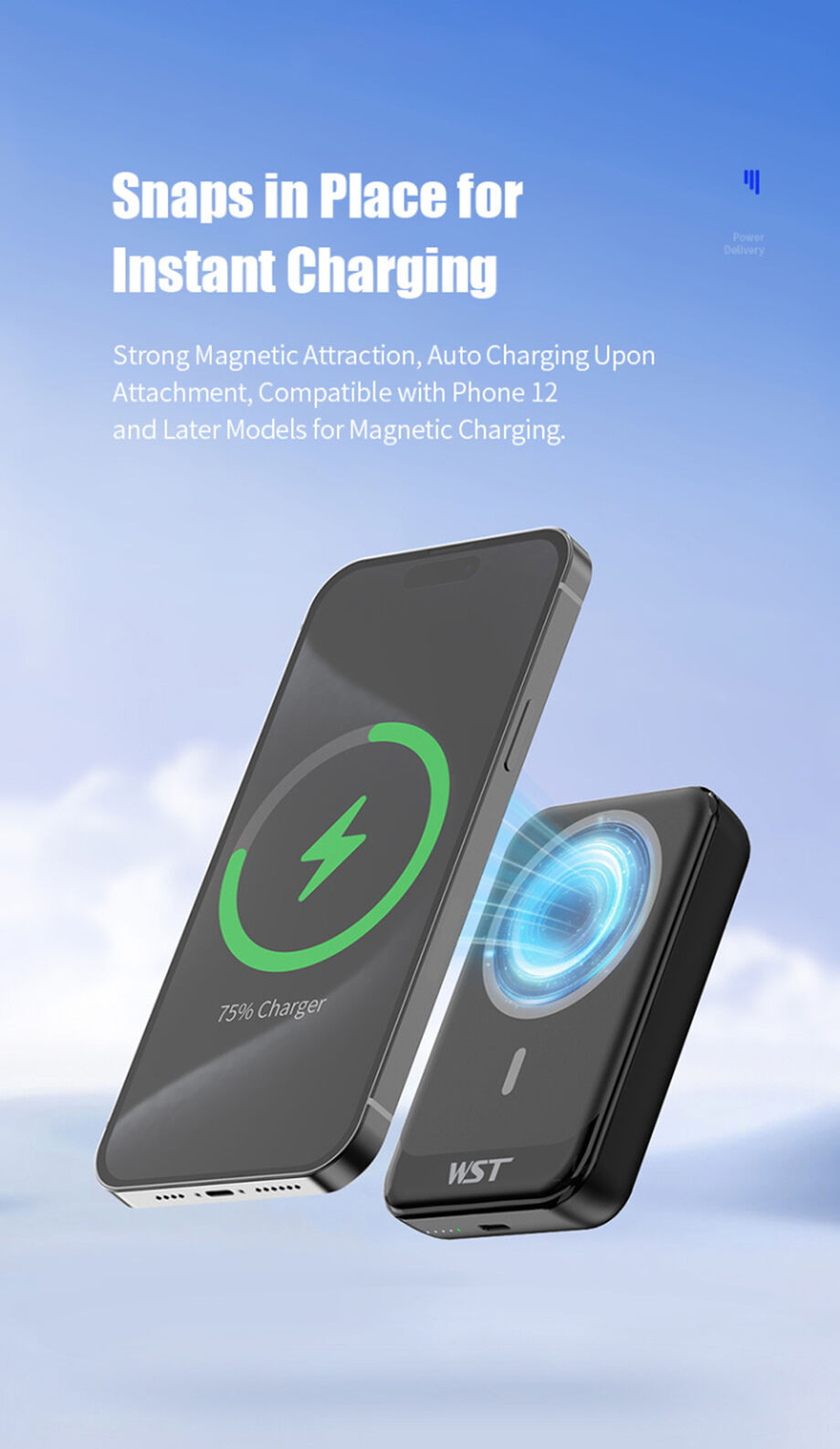 Ultra Thin 10000mah Magnetic Powerbank Fast Charging Power Bank ...