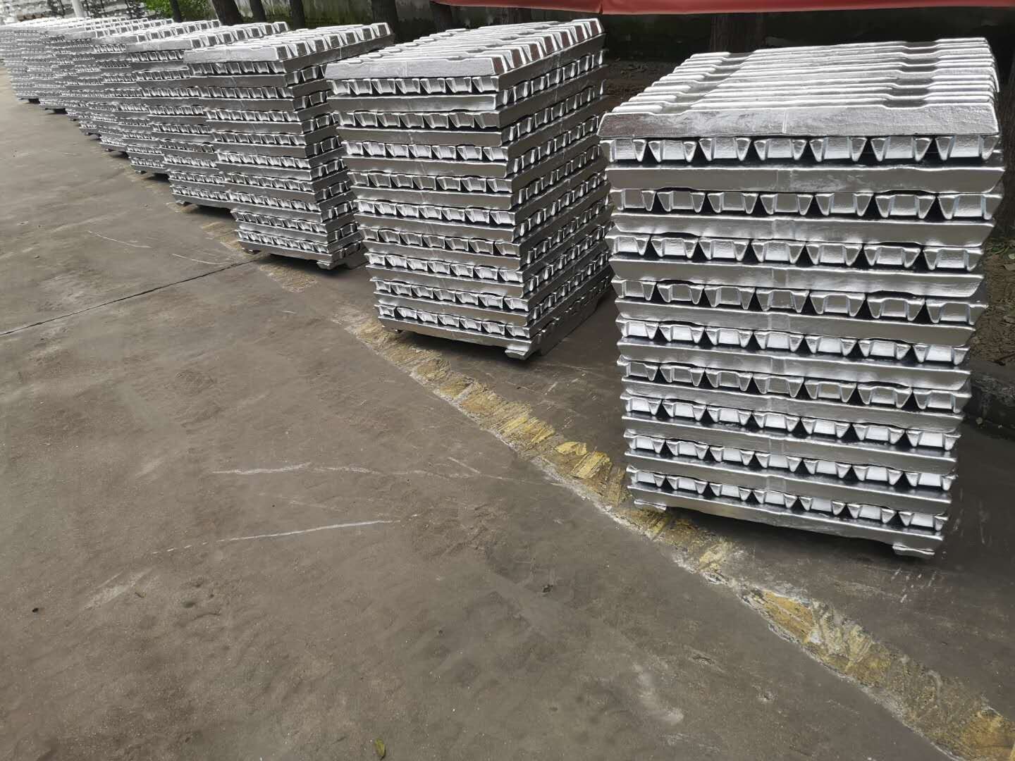 Hot Sale Alsi10mg Aluminium Alloy Ingot Factory Price Aluminum Ingots ...