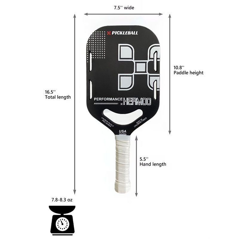 Buy China Wholesale New Shape Quite Pickleball Paddle Full Carbon Fiber ...