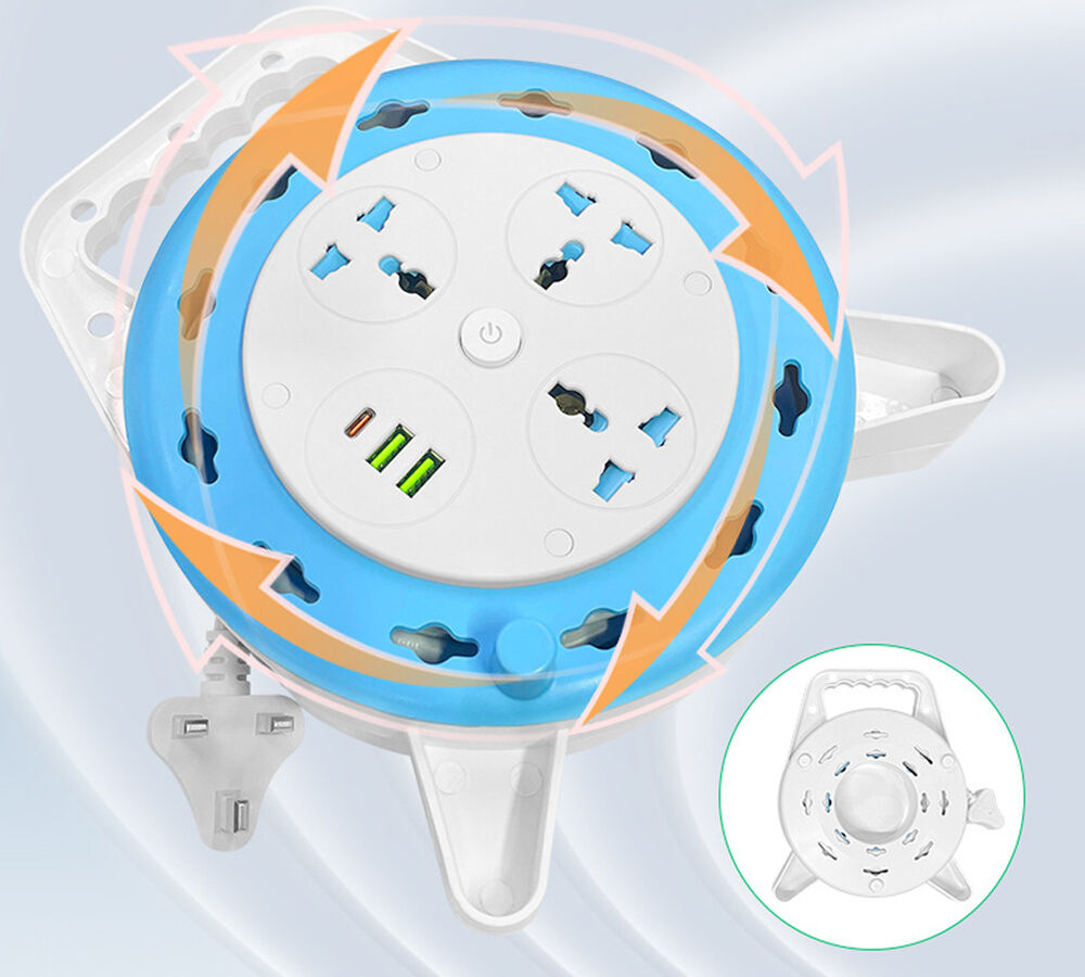 Germany Euro Schuko 3 Ways Usb2+type-c1 Mobile Coil High Power Multi ...