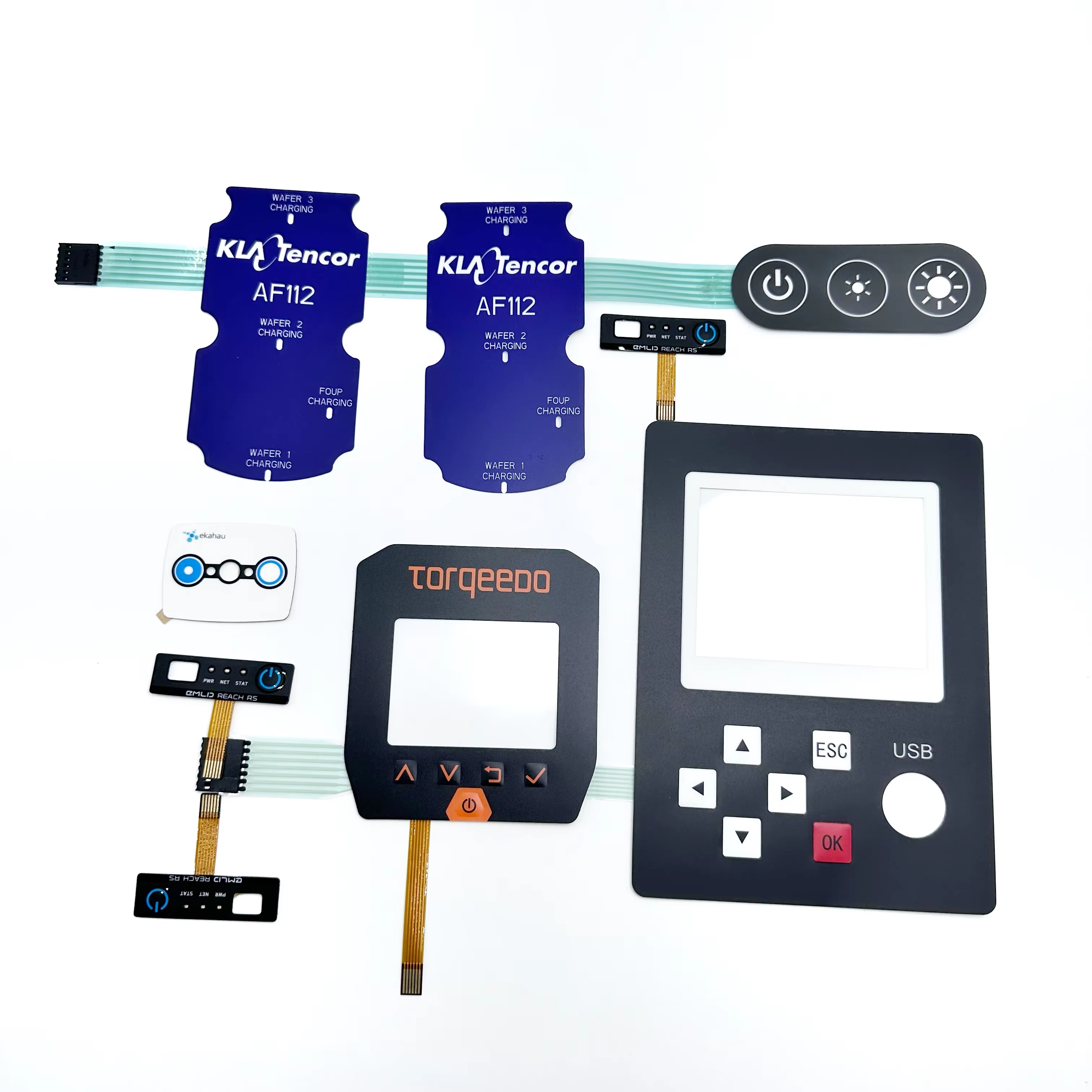 Custom Factory Electronic Home Appliance Remote Control Button Keypads Ffc/fpc/pcb/pvc Membrane ...