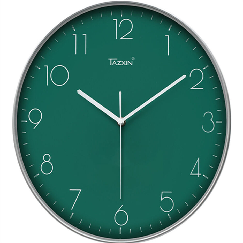 Wall Hanging Clock Creative Fashion Punch-free Quartz Clock Simple ...
