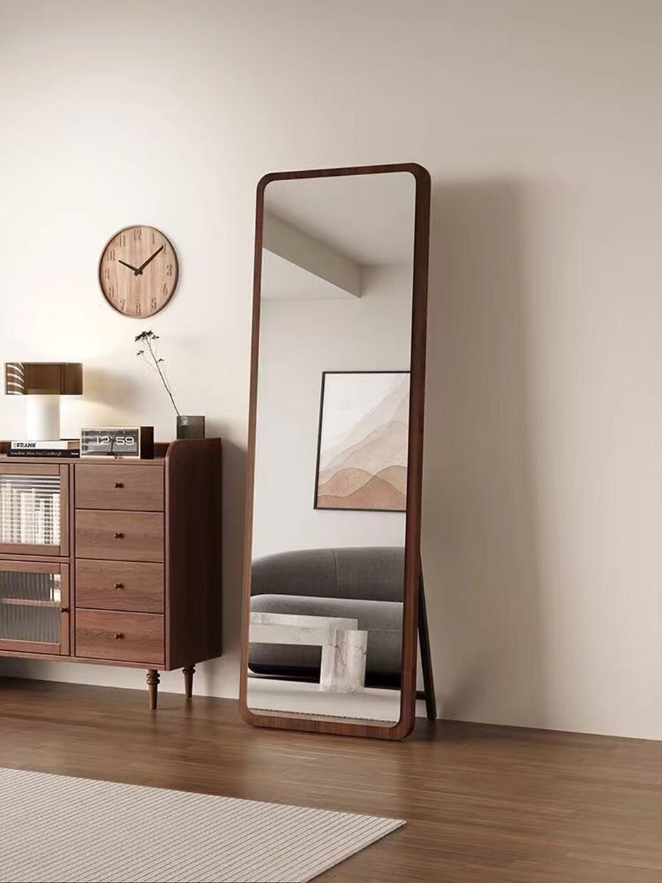 New Design Full-length Mirror Upright Bedroom Household Dressing ...