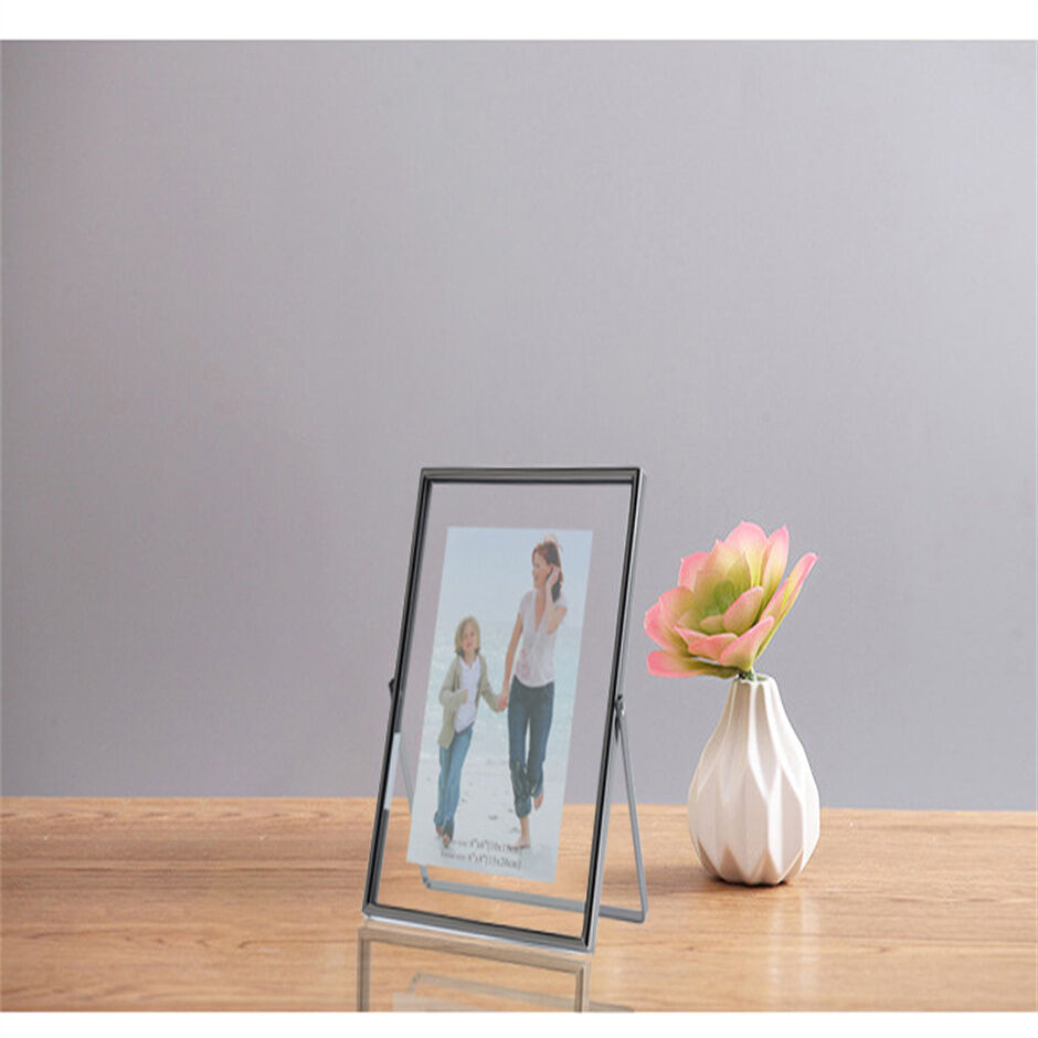 Simple Ins Transparent U-shaped Metal Electroplating Photo Frame 6-inch ...