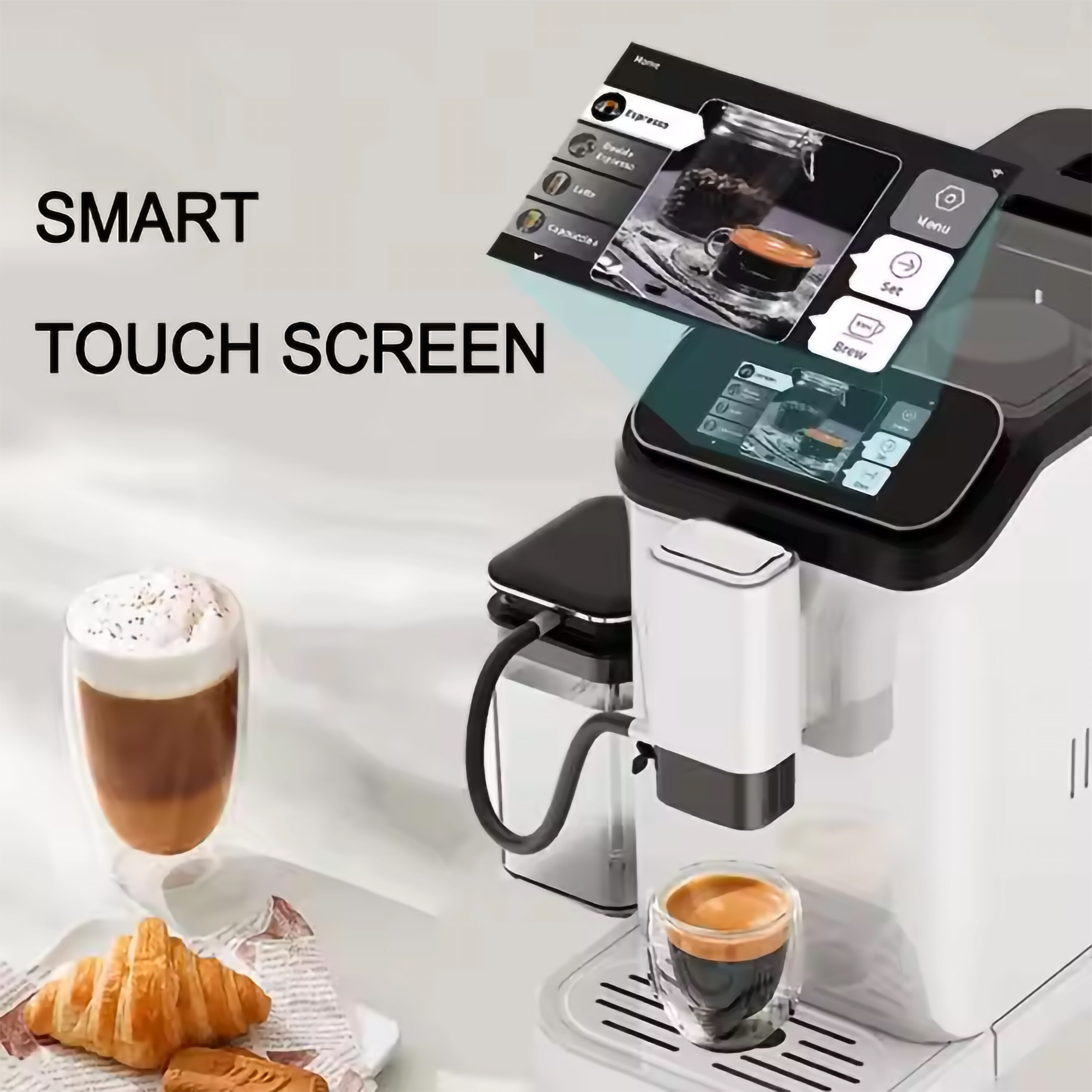 Factory Traveling 20bar App Control Italian Fully Automatic Coffee Maker Espresso Machine With ...