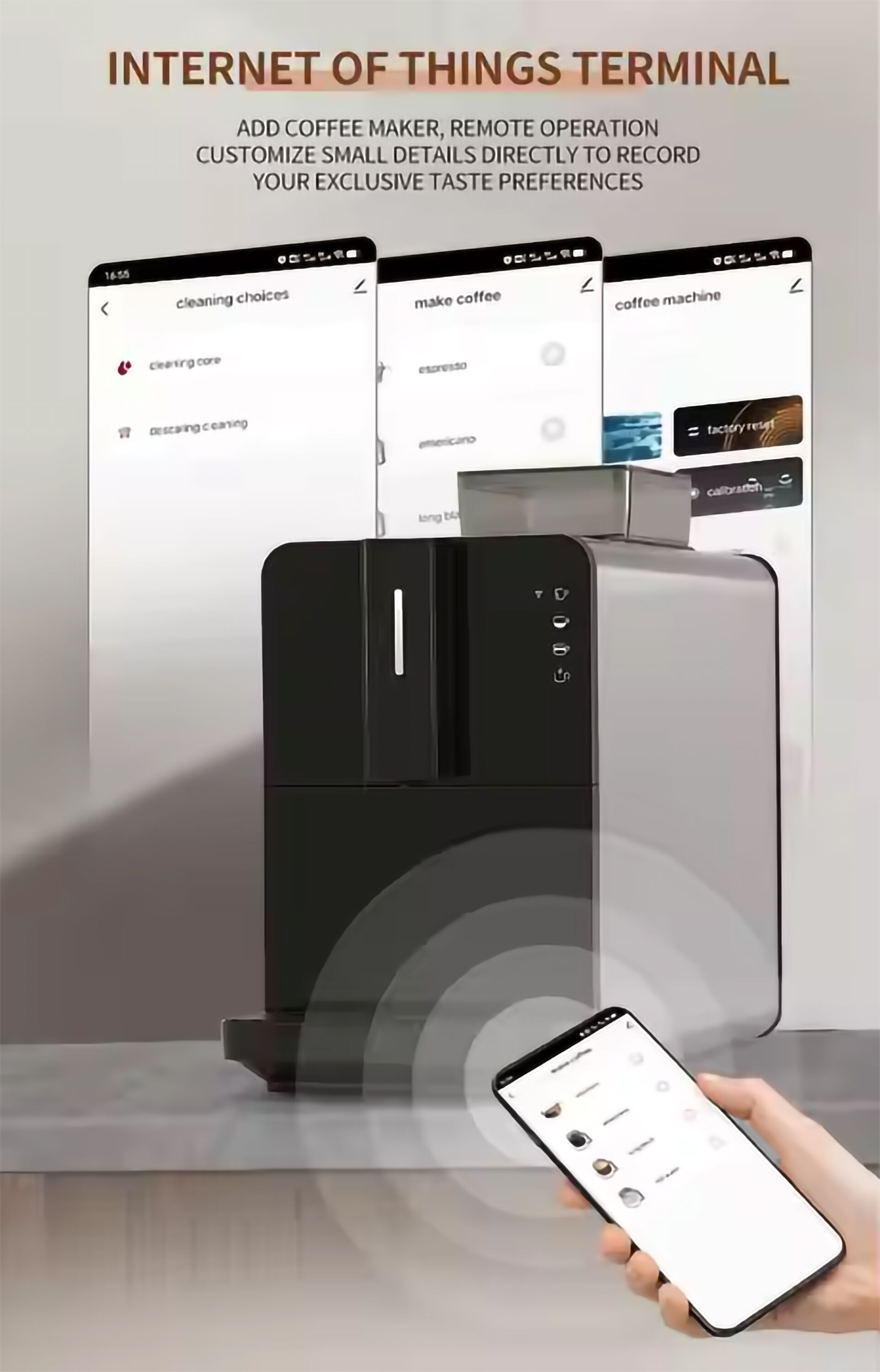 Wholesale 19bar App Controlled Smart Fully Automatic Coffee Appliance ...