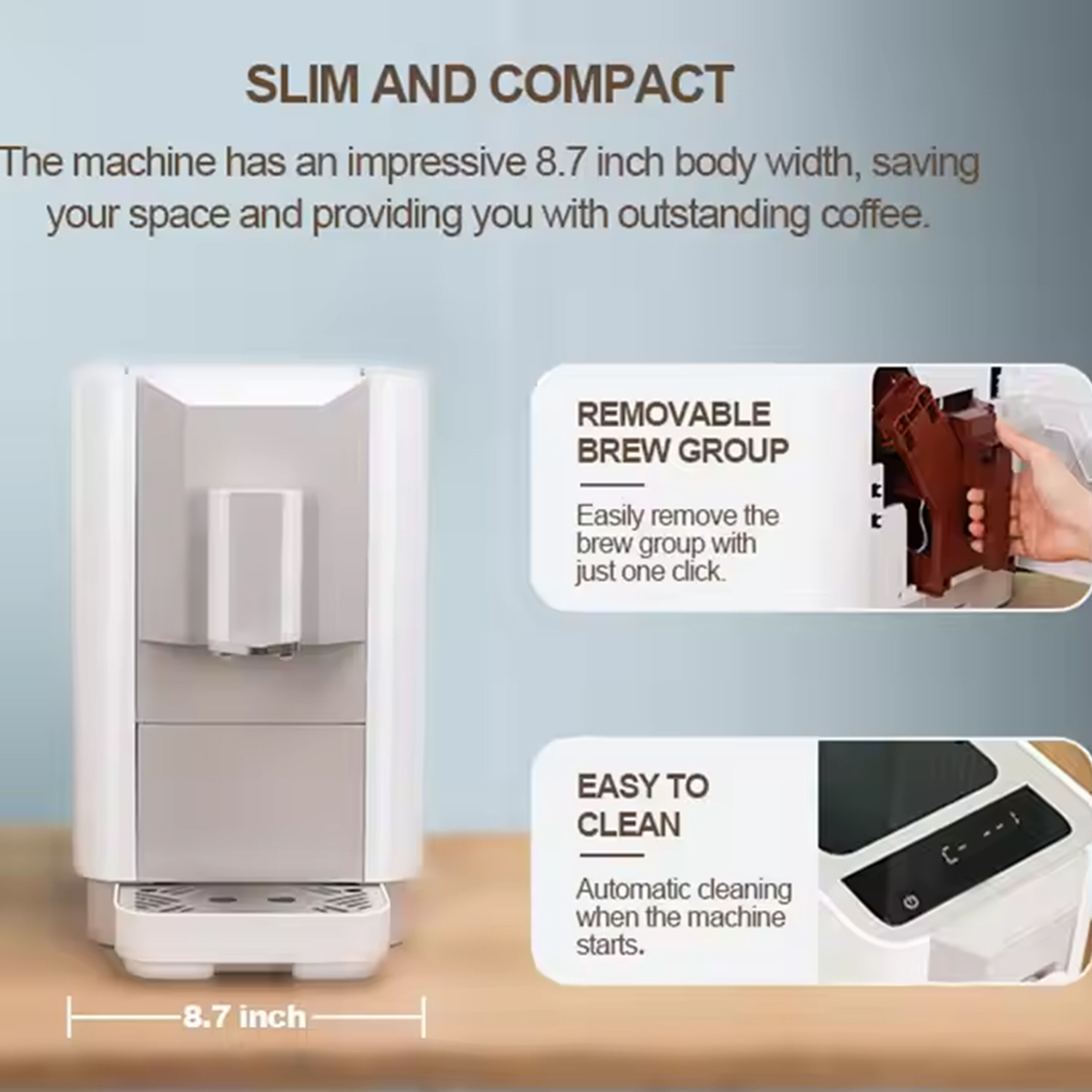 Suplier 19bar 1.8l Hosehold Commercial Appliance Dripper Single Full ...