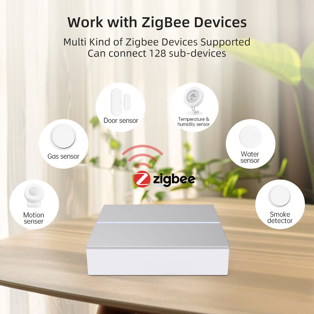 Tuya Zigbee Wired Smart Home Hub - Zigbee Gateway For Smart Home Automation, Compatible With ...