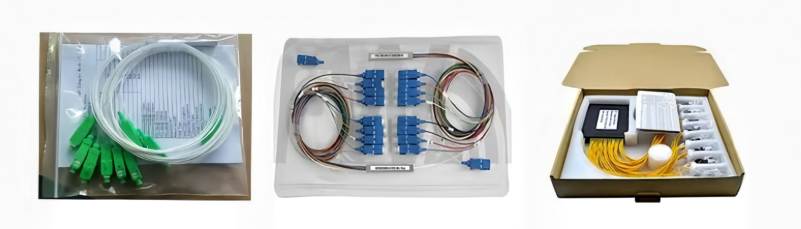 Oem White Optical Plc Splitter For Communication - Buy China Wholesale ...