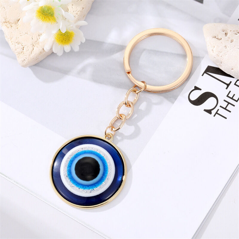 Evil Eye Key Chain Bag Wallet Key Chain Good Luck Charms Protection Charm Key Chain Suitable For ...