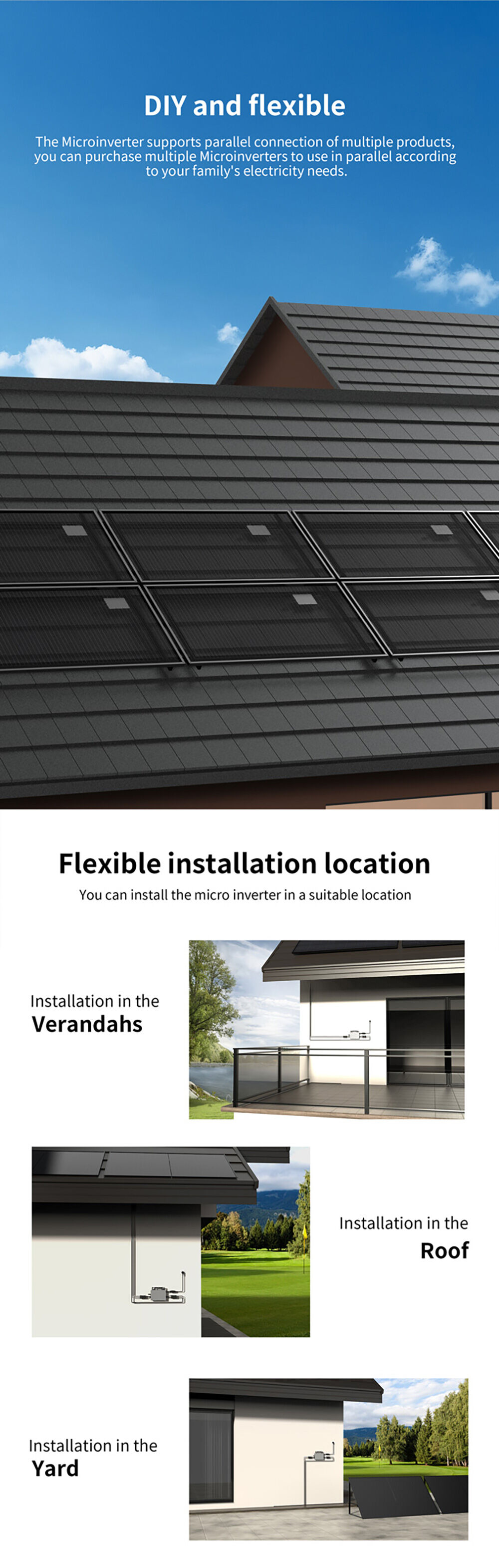 2kw Solar Micro Inverter Photovoltaic Inverter Hybrid Solar Inverter ...