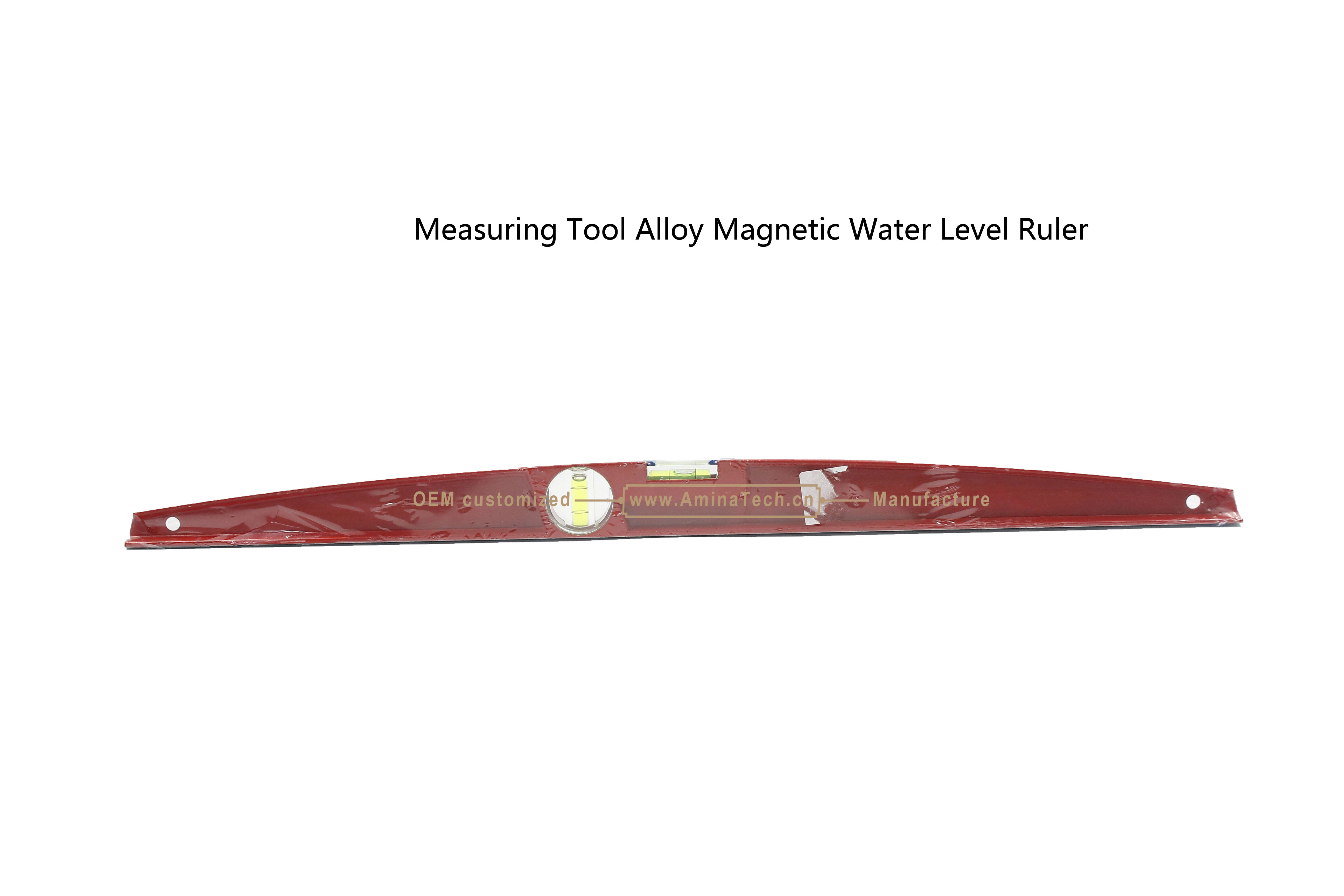 Measuring Tool Alloy Magnetic Water Level Ruler, Spirit Level Ruler ...