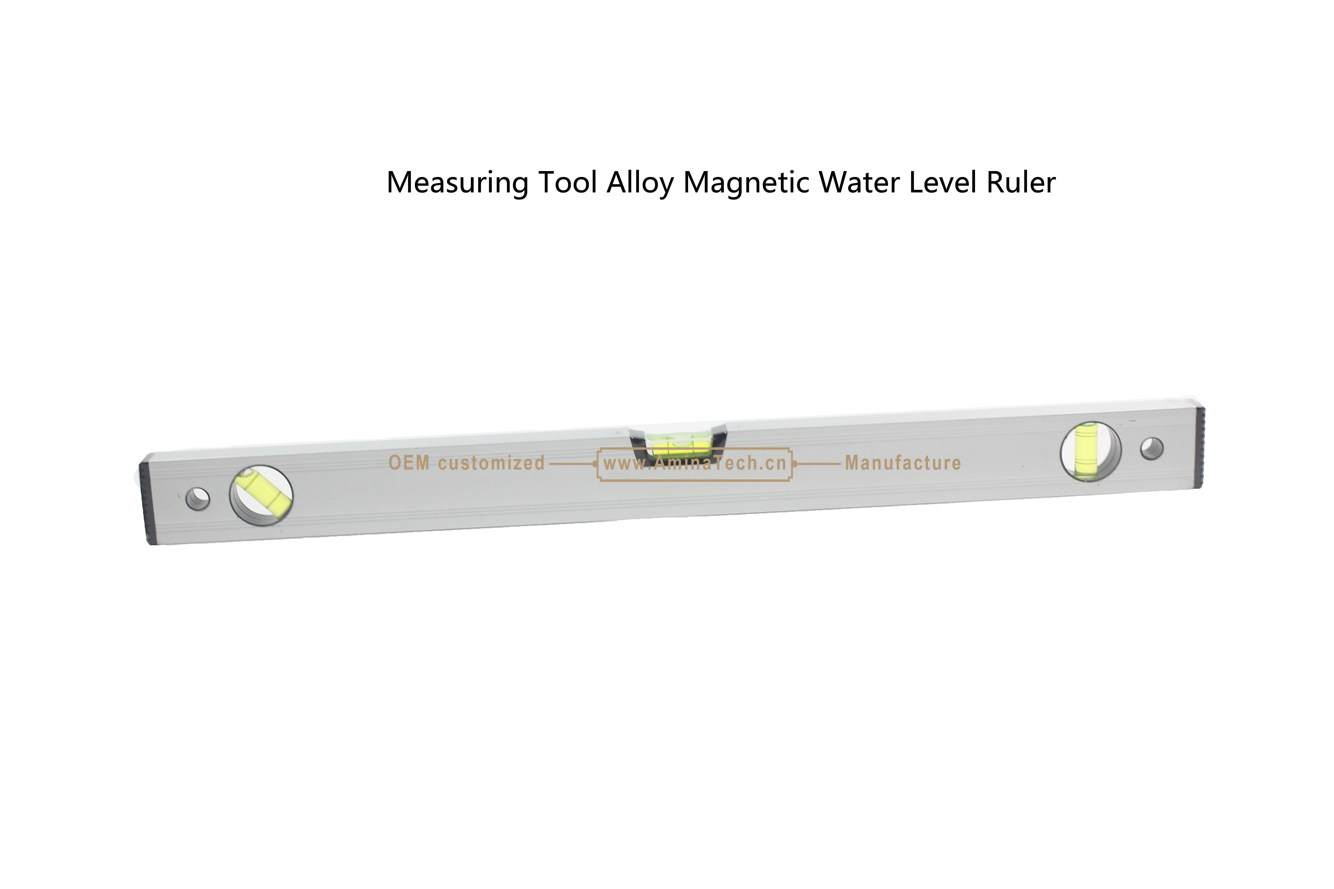 Measuring Tool Alloy Magnetic Water Level Ruler, Spirit Level Ruler ...