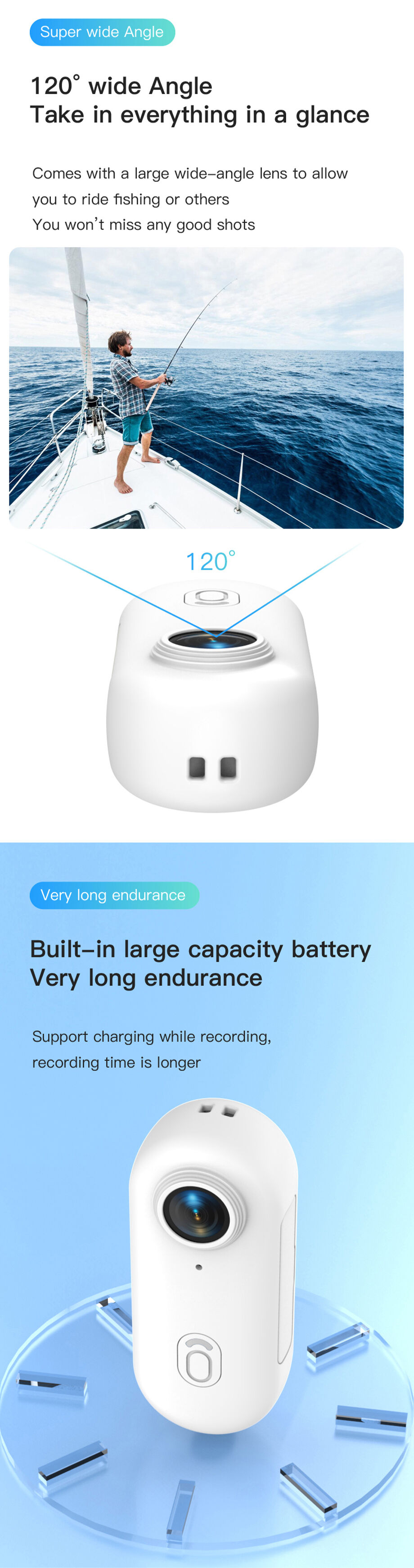 Mini 4k Wifi Thumb Camera Pet Video Recorder 30m Waterproof Sport ...