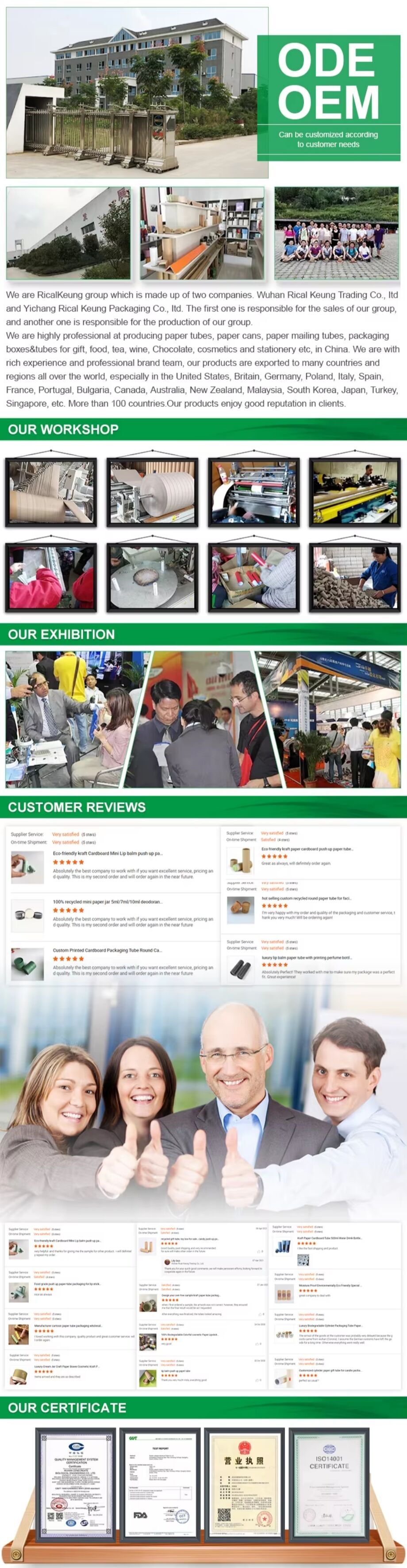 Wholesale Cardboard Tubes For Pills Biodegradable Plastic Free Inhaler ...