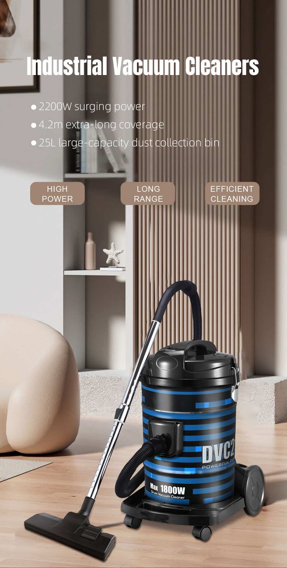 Bulk Buy China Wholesale Hot Sell Drum Vacuum Cleaner 2200w Turbo ...
