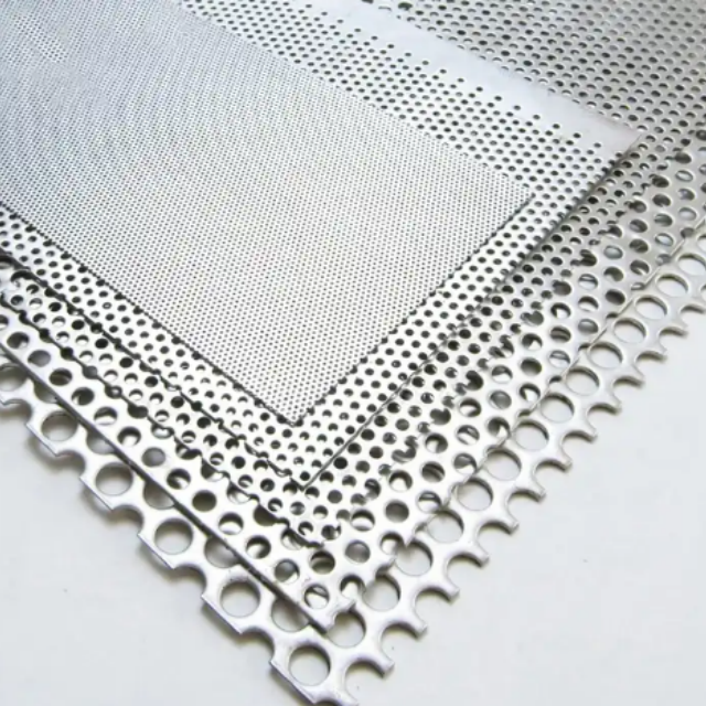 Manufacture Non Slip Perforated Plate 0.5mm Diameter Round Hole Micro ...