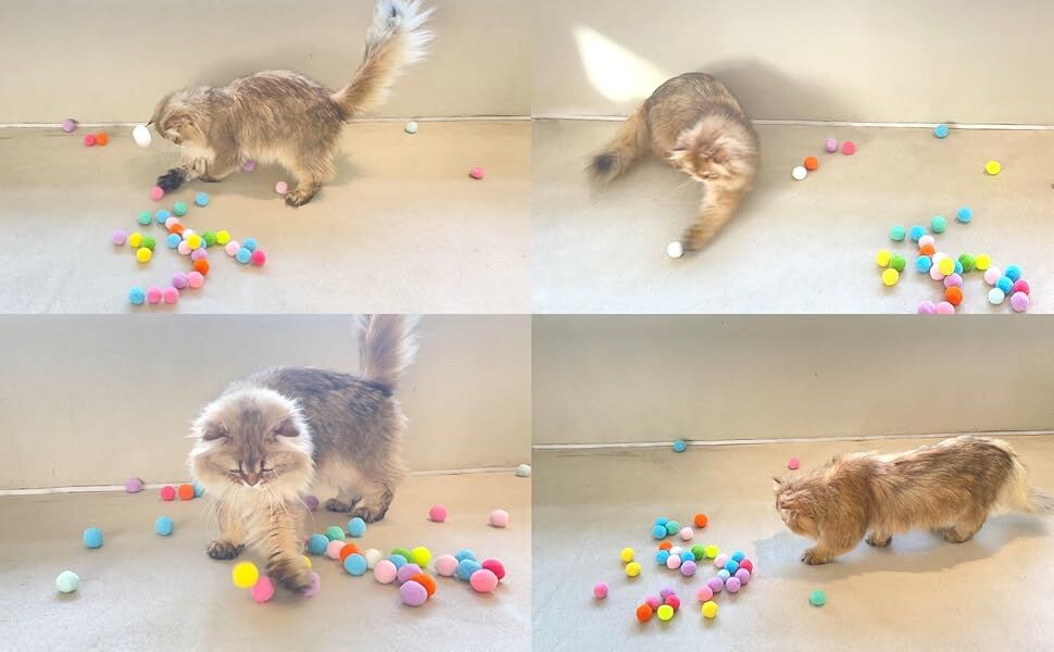 Bulk Buy China Wholesale Cat Ball Pick Toys,30 Fluffy Ball Starter Cat ...