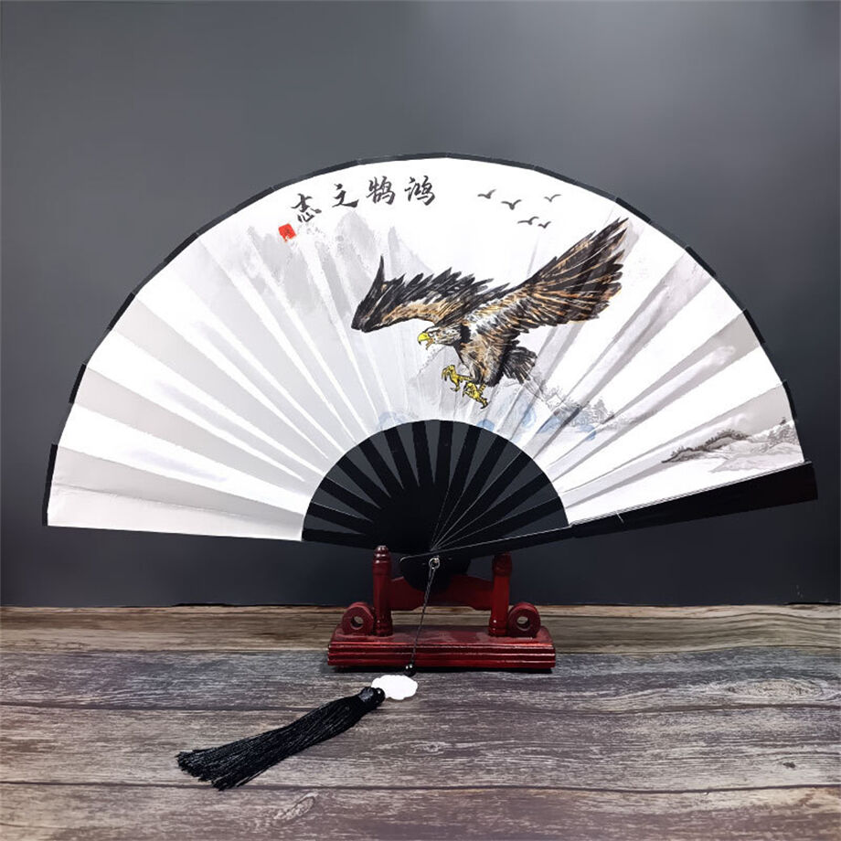Buy China Wholesale 8 Inch Plastic Handle Fan, Folding Fan Chinese ...