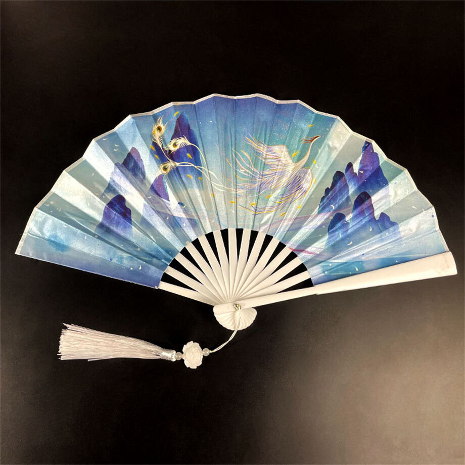Buy China Wholesale 8 Inch Plastic Handle Fan, Folding Fan Chinese ...