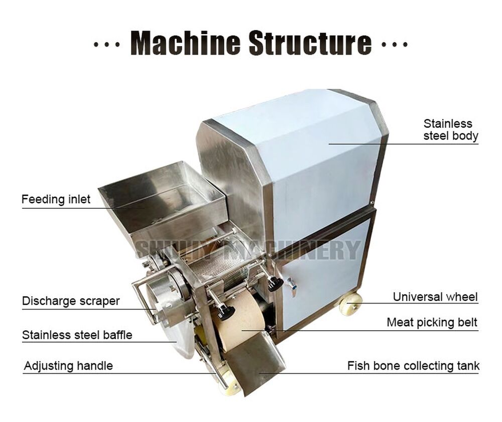 Most Popular Shrimp Peeling Machine / Fish Grinder Deboner Machine ...