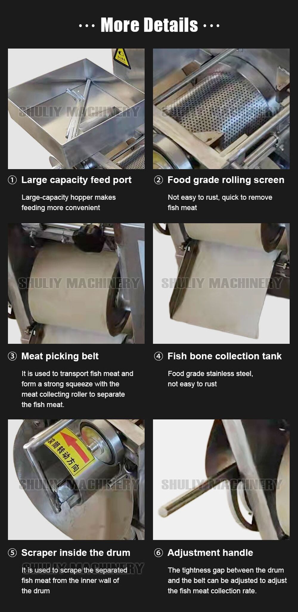 Most Popular Shrimp Peeling Machine / Fish Grinder Deboner Machine ...