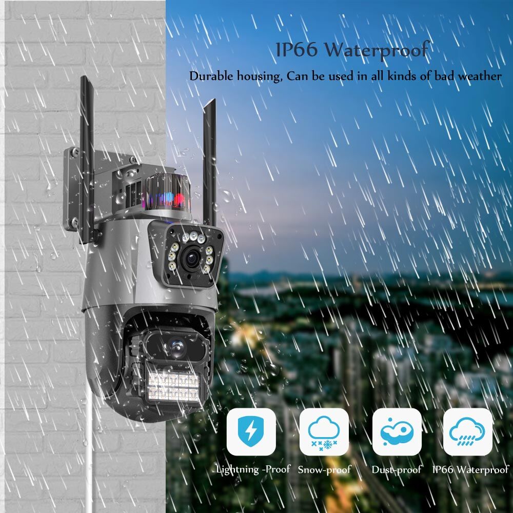 Original V380 9mp Outdoor Waterproof Camera Full Color Night Version ...