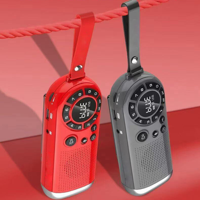 Wireless Multi-functional Portable Radio With Flashlight , Mini Digital ...