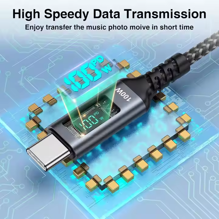 Wholesale 1m 100w Type C To Type C Data Transfer Cable Pd 100w Fast ...