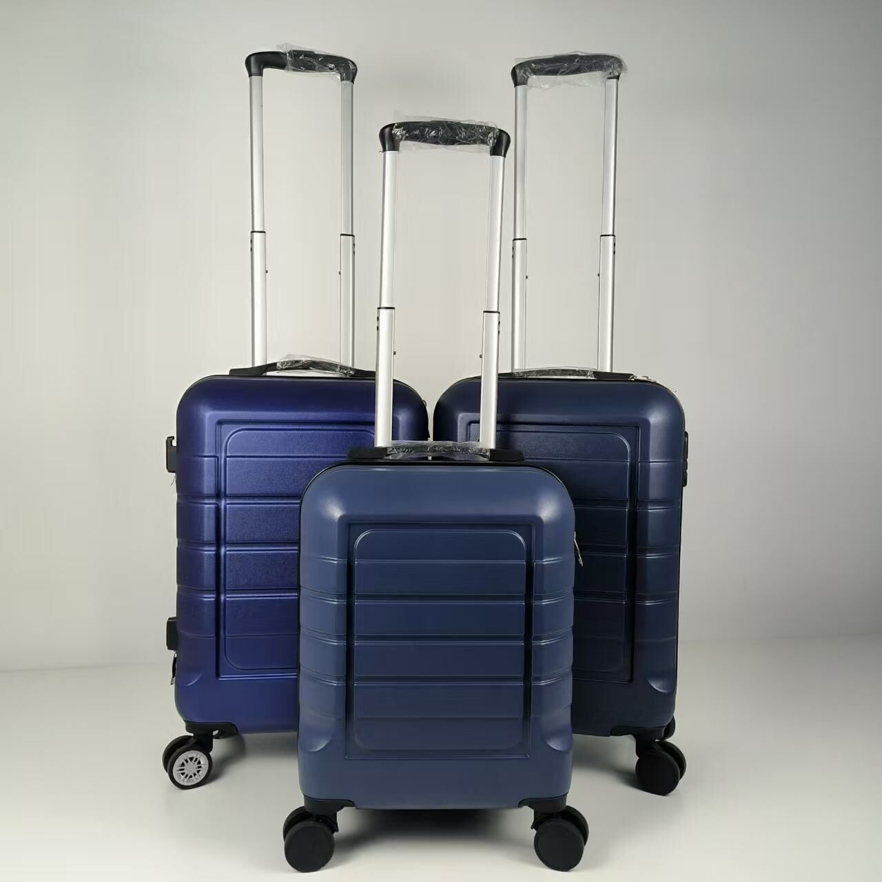 360 Degree Spinner Wheel Aluminum Trolley Luggage Carry On Suitcase ...