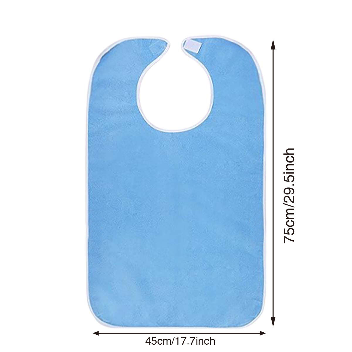 Anti-stain Adjustable Strap Dining Bib With Food-catching Pocket For ...