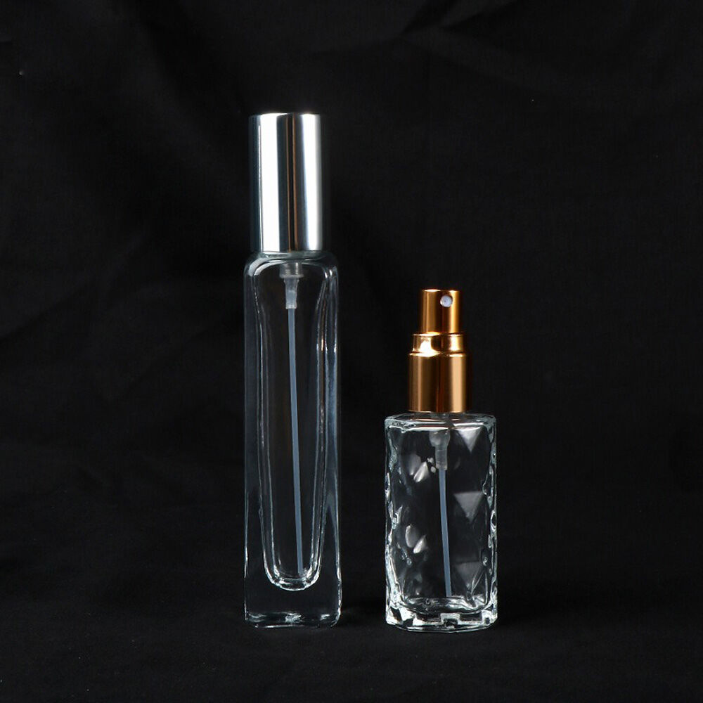 Empty Cylinder Round Glass Spray 15ml 7ml 10ml Small Perfume Sample ...