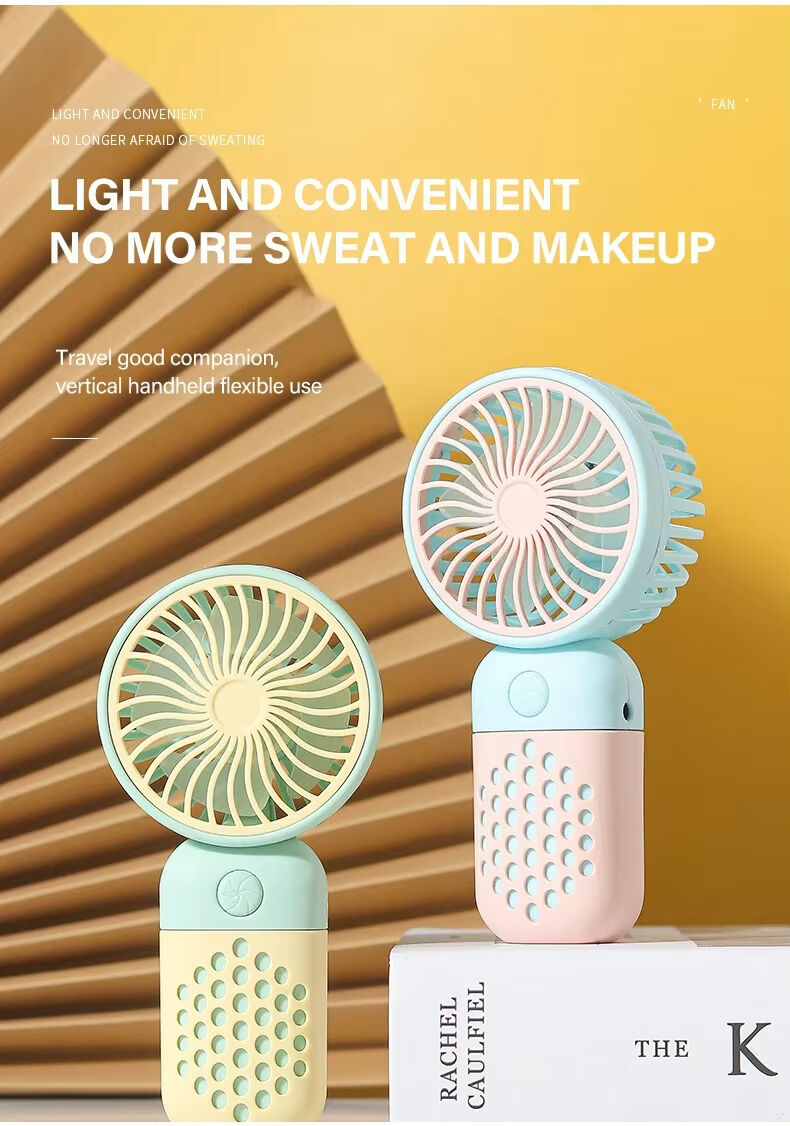 Cute Usb Mini Fan Portable Handheld Fan Rechargeable Mini Pocket Size ...