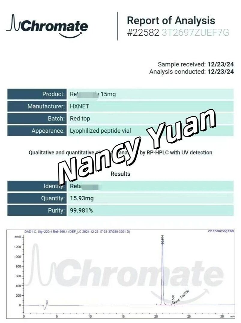 Cosmetic Peptides Vials 15mg 30mg Peptide Research Peptides Peptide ...