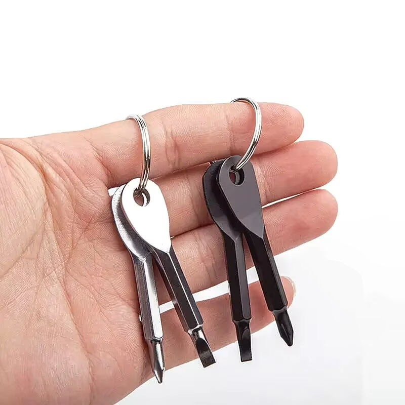 Screwdriver Keychain Portable Multifunction Key Chain Screwdriver Mini ...