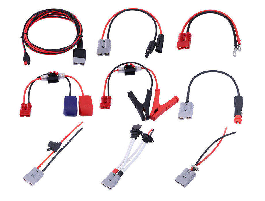 High Power Connector 50a Anderson Style Bipolar Plug With M8 Wiring ...