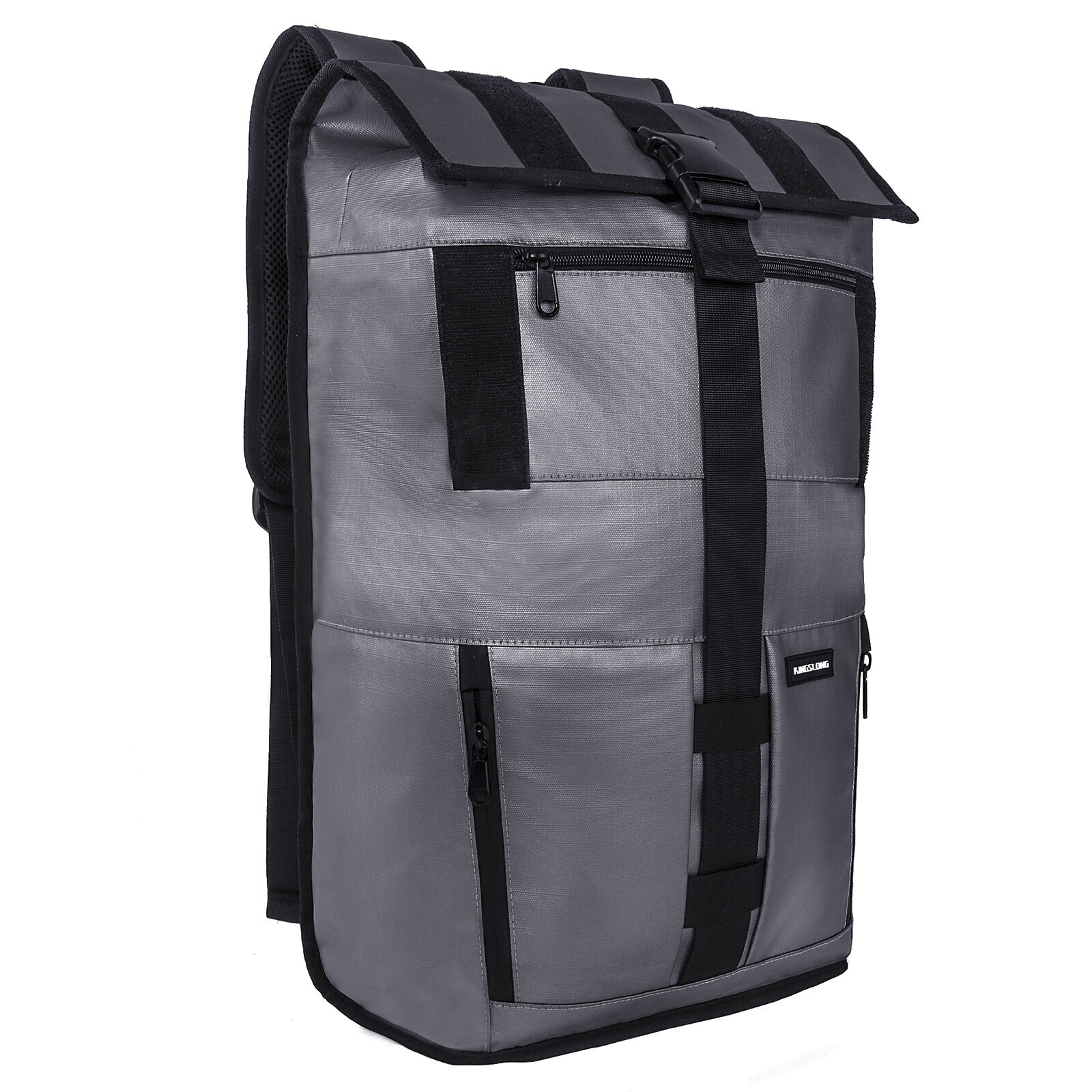 Kingslong Quick Delivery Custom Travel Modern Backpack Silver Gray ...