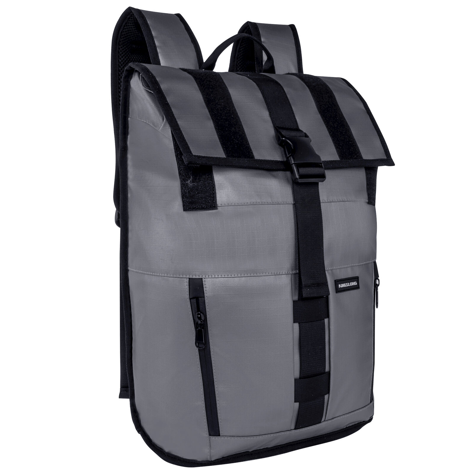 Kingslong Quick Delivery Custom Travel Modern Backpack Silver Gray ...