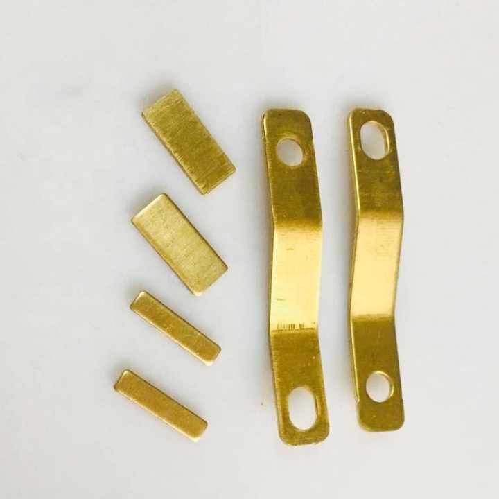 Custom Battery Spring Part Shrapnel Copper Conductive Plate Fasteners ...