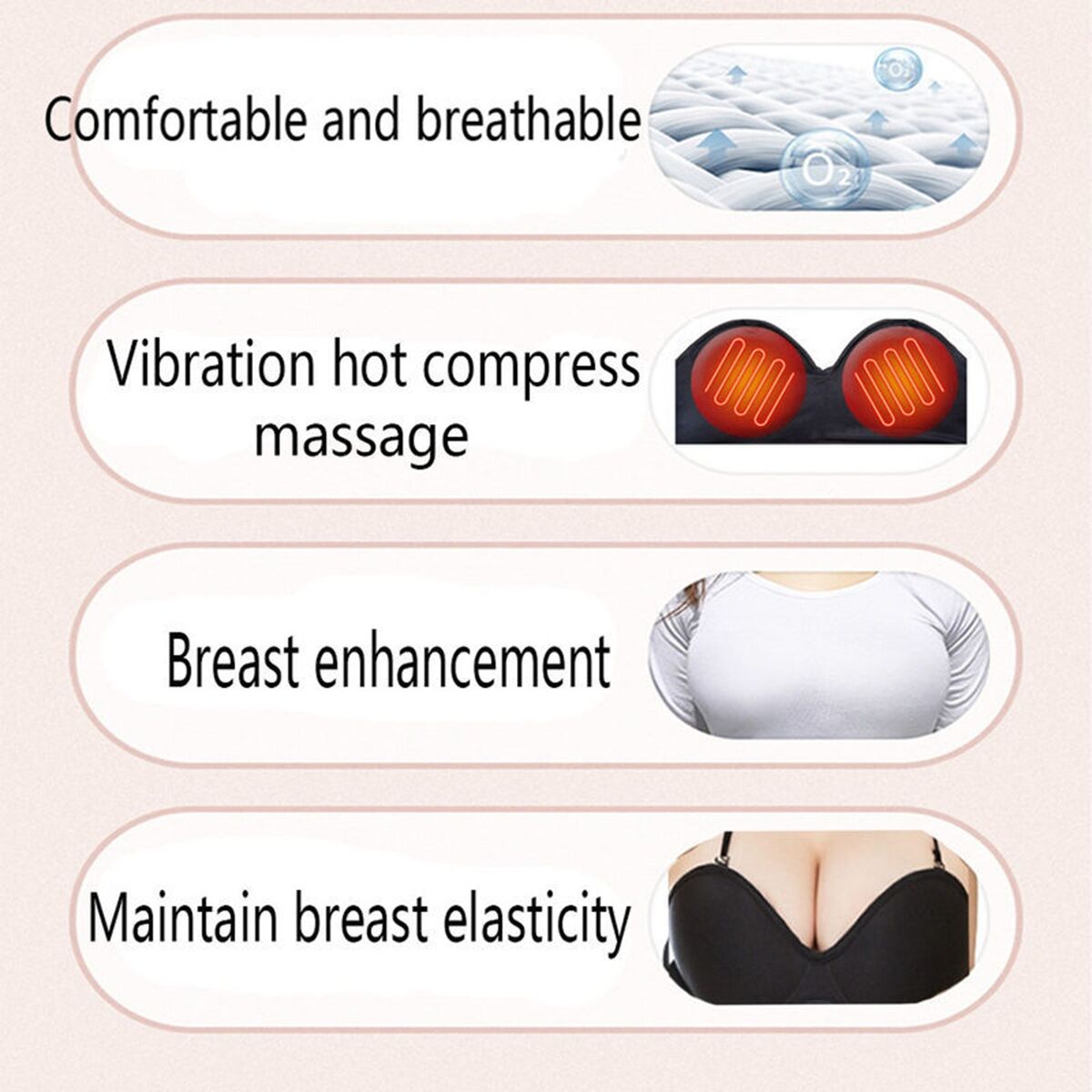 Silver Health Bra,breast Enhancement Bras,physiotherapy Health Bra ...